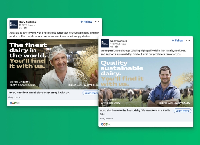 Dairy Australia: Thrive together | Australia's Nation Brand